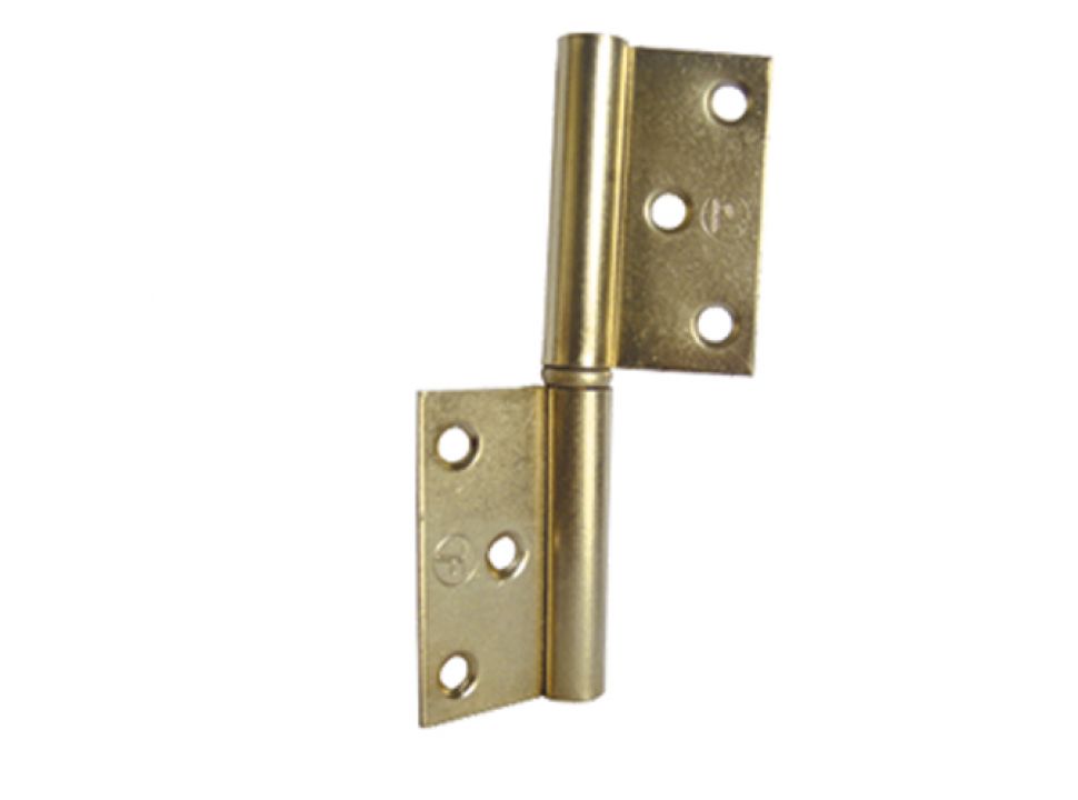 BISAGRA FICHA CON AGUJEROS ZINCADO