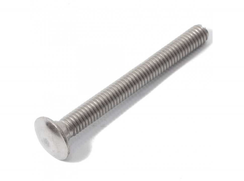 BULON CABEZA REDONDA CUELLO CUADRADO MILIMETRICO -S/TUERCA